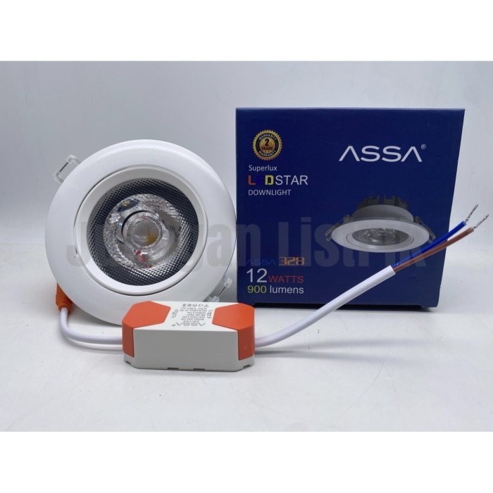 Jual LAMPU DOWNLIGHT ASSA SPOT LED COB 12W 12 W 12WATT 12 WATT - Kuning ...