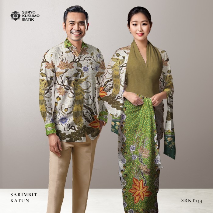 Jual Suryo Kusumo Batik - Kain Batik Tulis Sarimbit Couple Katun ...