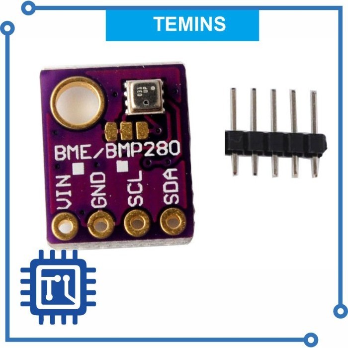Jual BME 280 BME280 Sensor Module 5V Version (Kelembaban, Suhu, Tekanan) | Shopee Indonesia