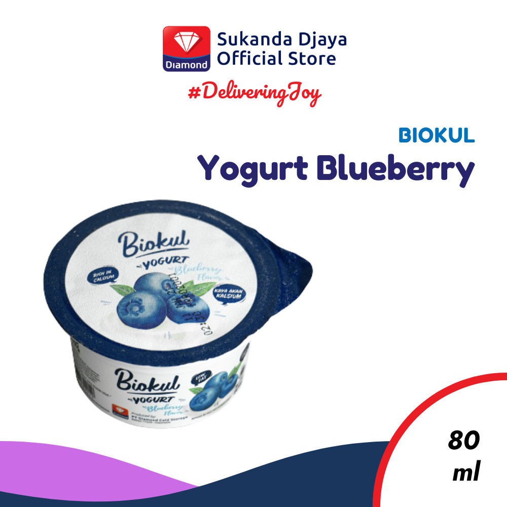 Jual Biokul Yogurt Rasa Blueberi 80 Ml | Shopee Indonesia