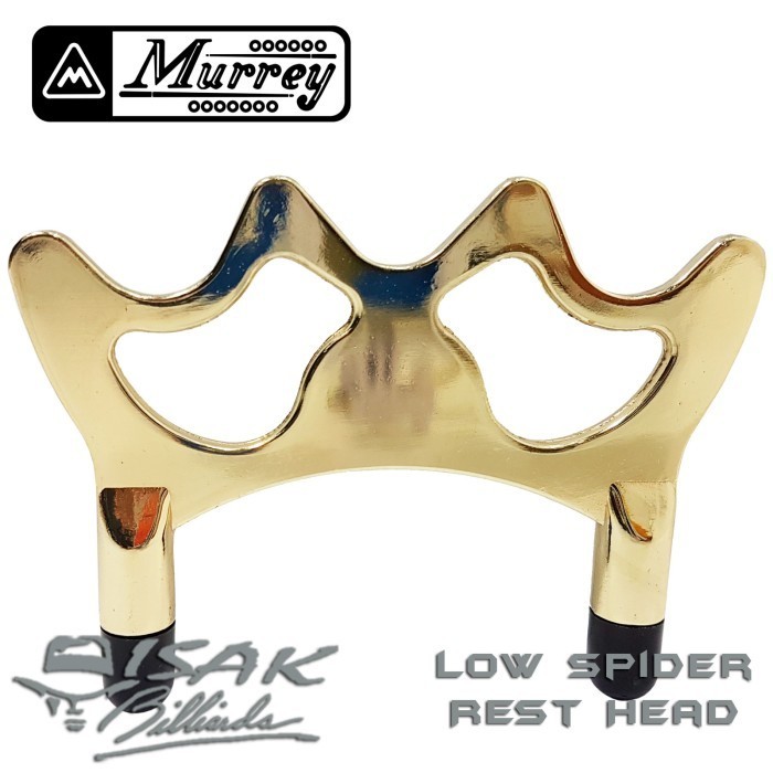 Jual Murrey Low Spider Rest Head - Brass - Cagak Stick Biliar Billiard ...