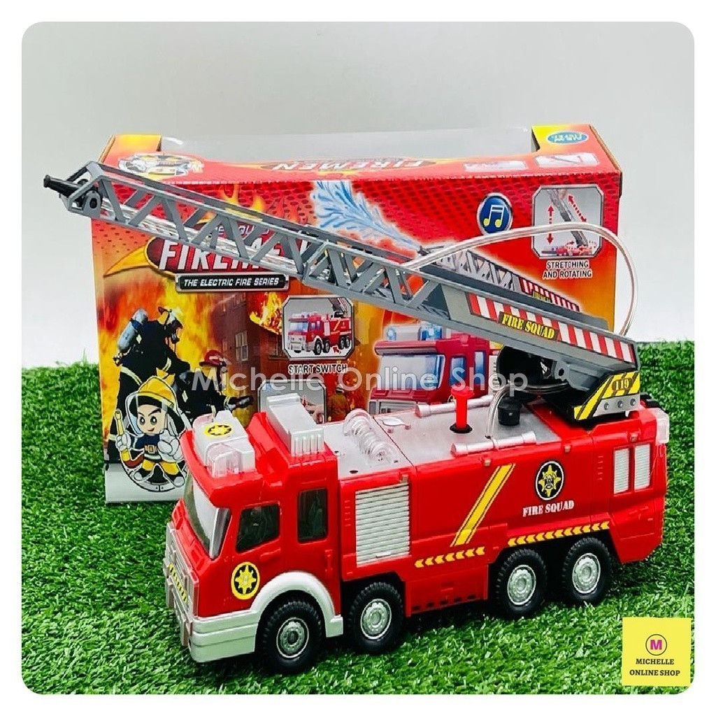 Jual MAINAN MOBIL DAMKAR BISA SEMPROT AIR MOBIL PEMADAM MOBIL KEBAKARAN ...