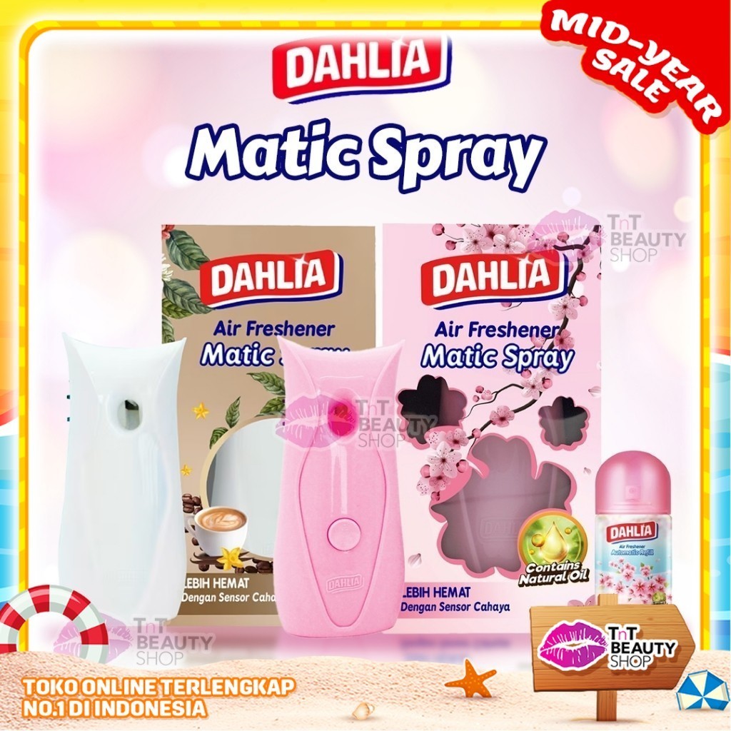 Jual Dahlia Dispenser Fresh Go Matic - Dahlia Air Freshener Matic Spray ...