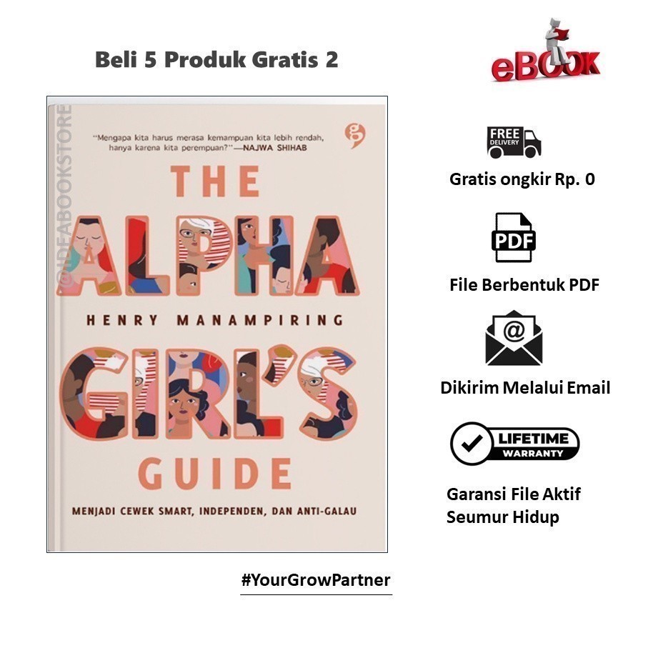 Jual Cover baru - The Alpha Girls Guide | Shopee Indonesia