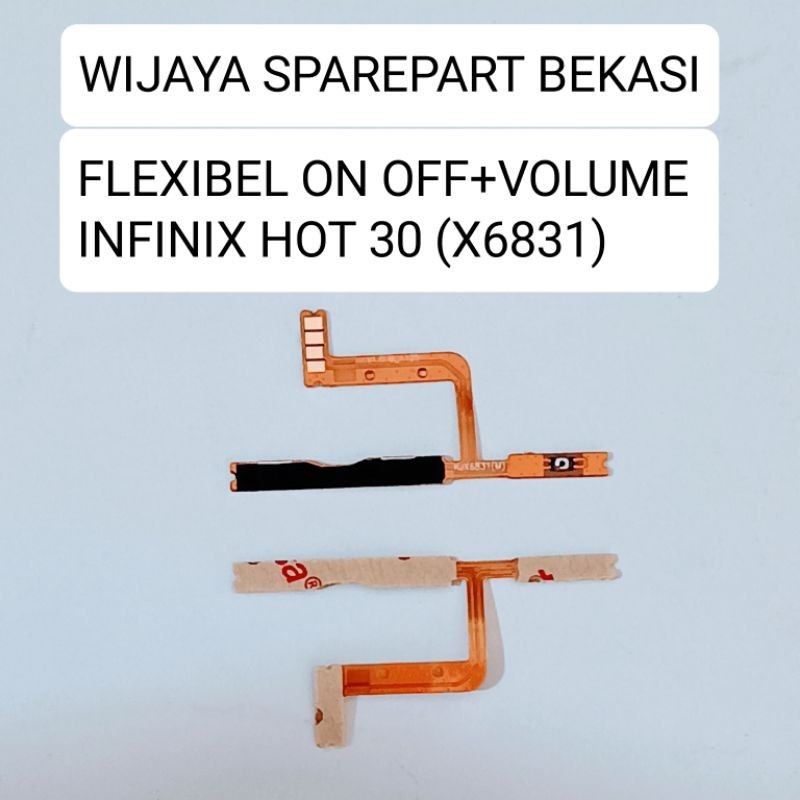 Jual FLEXIBEL ON OFF+VOLUME INFINIX HOT 30 (X6831) | Shopee Indonesia