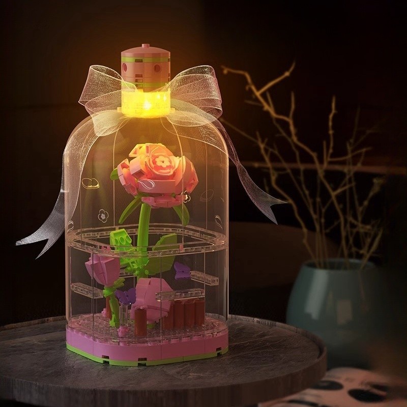 Jual Bunga Blok Buatan Tangan DIY Bunga abadi Bricks Block DIY Bunga ...