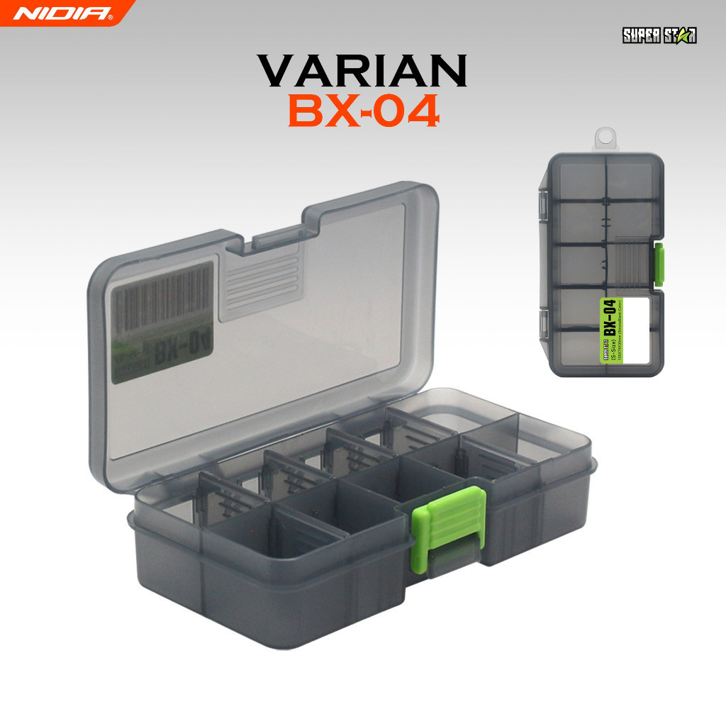 Jual Box Superstar BX-04 Case Box Tempat Umpan Pancing Softlure Aksesories Pancing Super Star ...