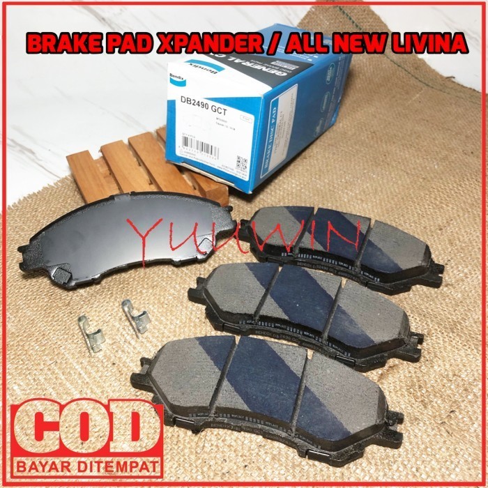 Jual BRAKE PAD XPANDER BENDIX DB 2490 GCT - KAMPAS REM DEPAN XPANDER CROSS | Shopee Indonesia