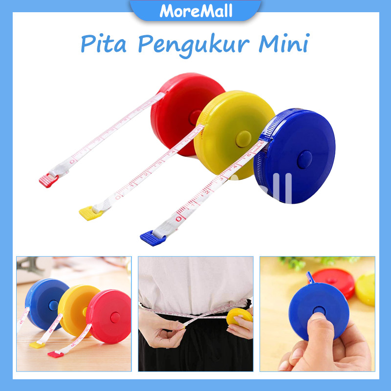 Jual Meteran Mini Putar 150cm/Meteran Pita Alat Pengukur | Shopee Indonesia