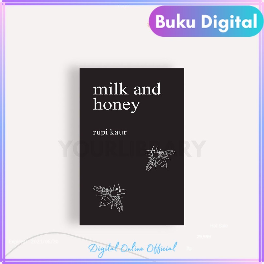 Jual Milk and Honey || Rupi Kaur | Shopee Indonesia