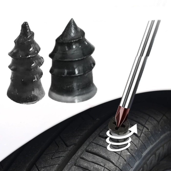 Jual Skrup Paku Baut Paku Skrup Tambal Ban Bocor Tubeless Tubles Motor ...