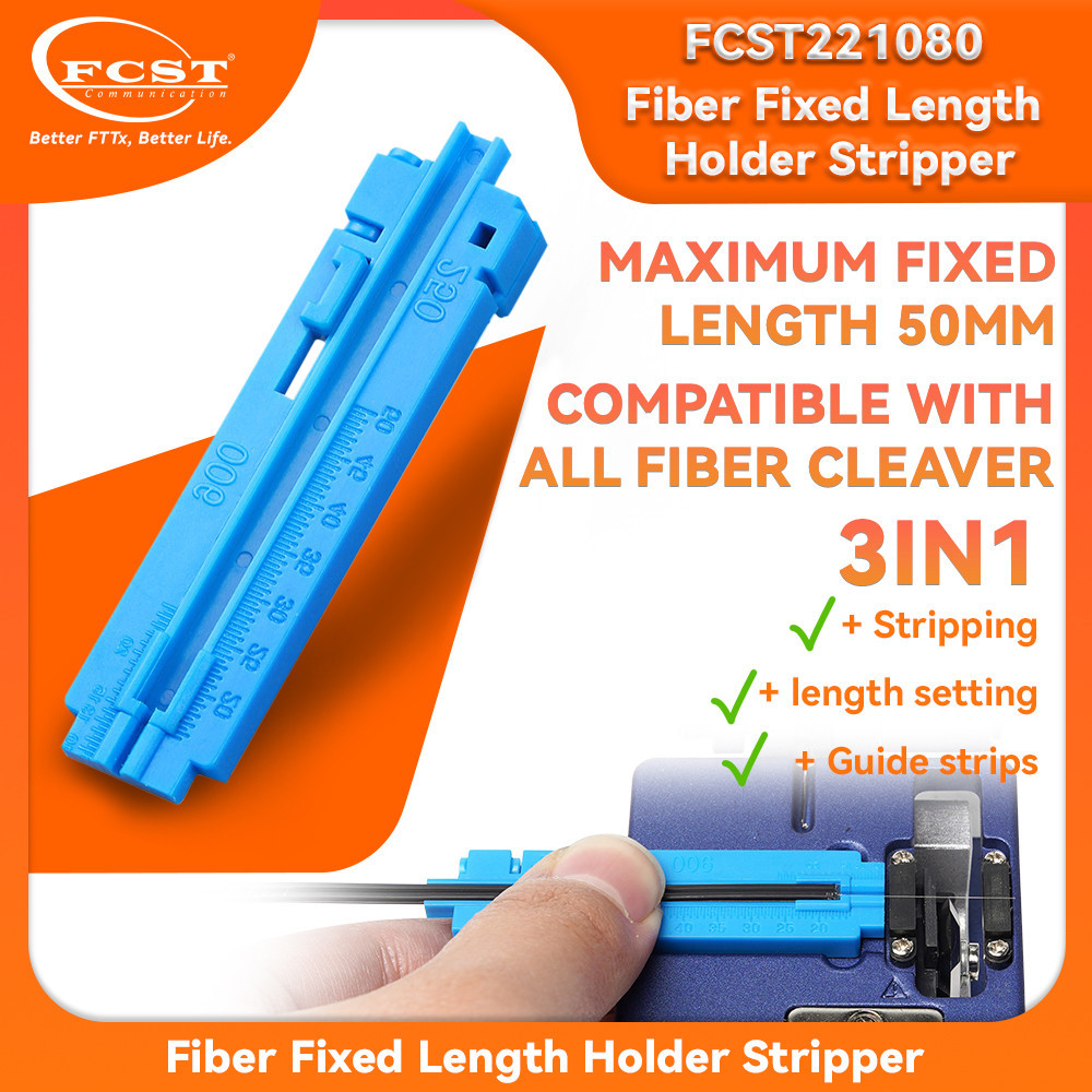 Jual FCST 20pcs New 2-in-1 Optical Fiber Tool Cutter Skin Line Fixed ...