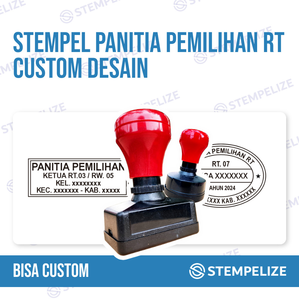 Jual Stempel Panitia Pemilihan RT Custom Desain | Shopee Indonesia