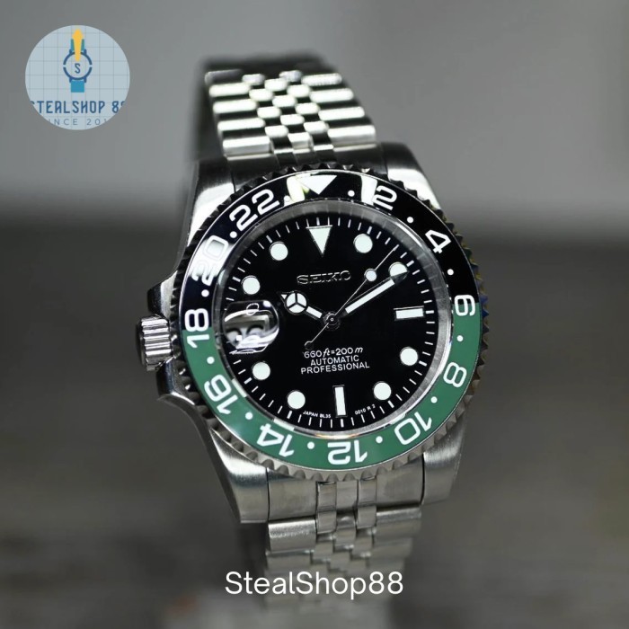 Jual Seiko Submariner Sprite Real "LEFTY" NH35 | Shopee Indonesia