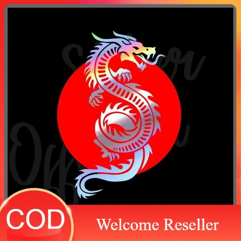 Jual JDM PROJECT - sticker naga, cutting sticker jdp japan naga ...