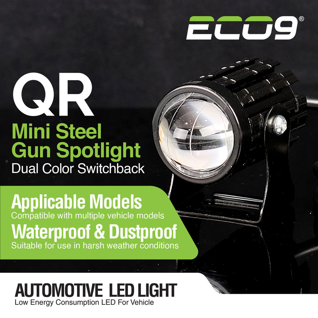 Jual Lampu Tembak D2 Laser Led Mini 2 Mata Motor Mobil Mini 2 Warna ...