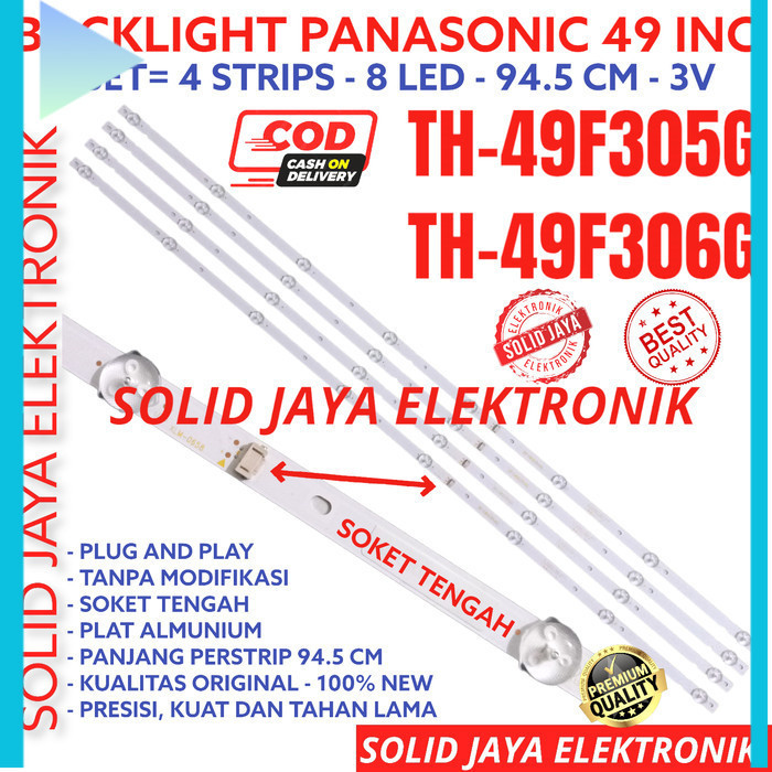 Jual BACKLIGHT TV LED PANASONIC 49 INC TH 49F305 49F306 G 49F LAMPU BL ...