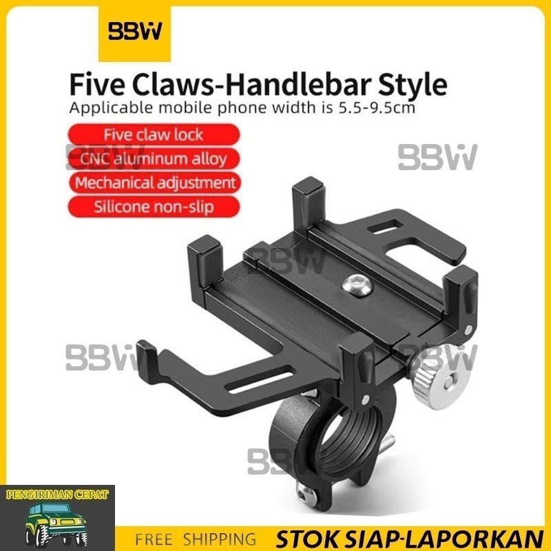 Jual ( FULLSET ) BBW 699 Holder Handphone Tempat HP Sepeda Motor Bike ...