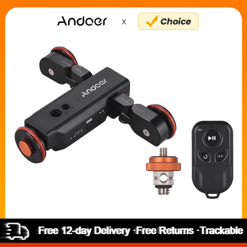 Jual promo Andoer L4 PRO Motorized Camera Video Dolly with Scale ...