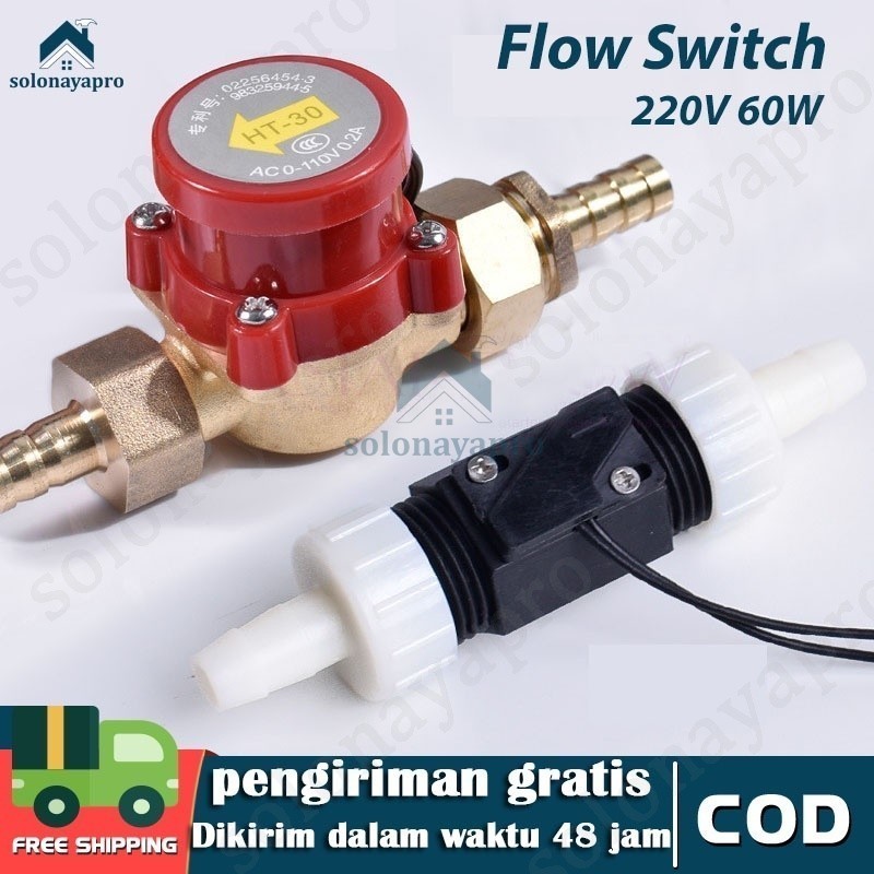 Jual Flow Switch 3/4 Inch - Otomatis Pompa Air Dorong Booster Pump/ 1/2 ...