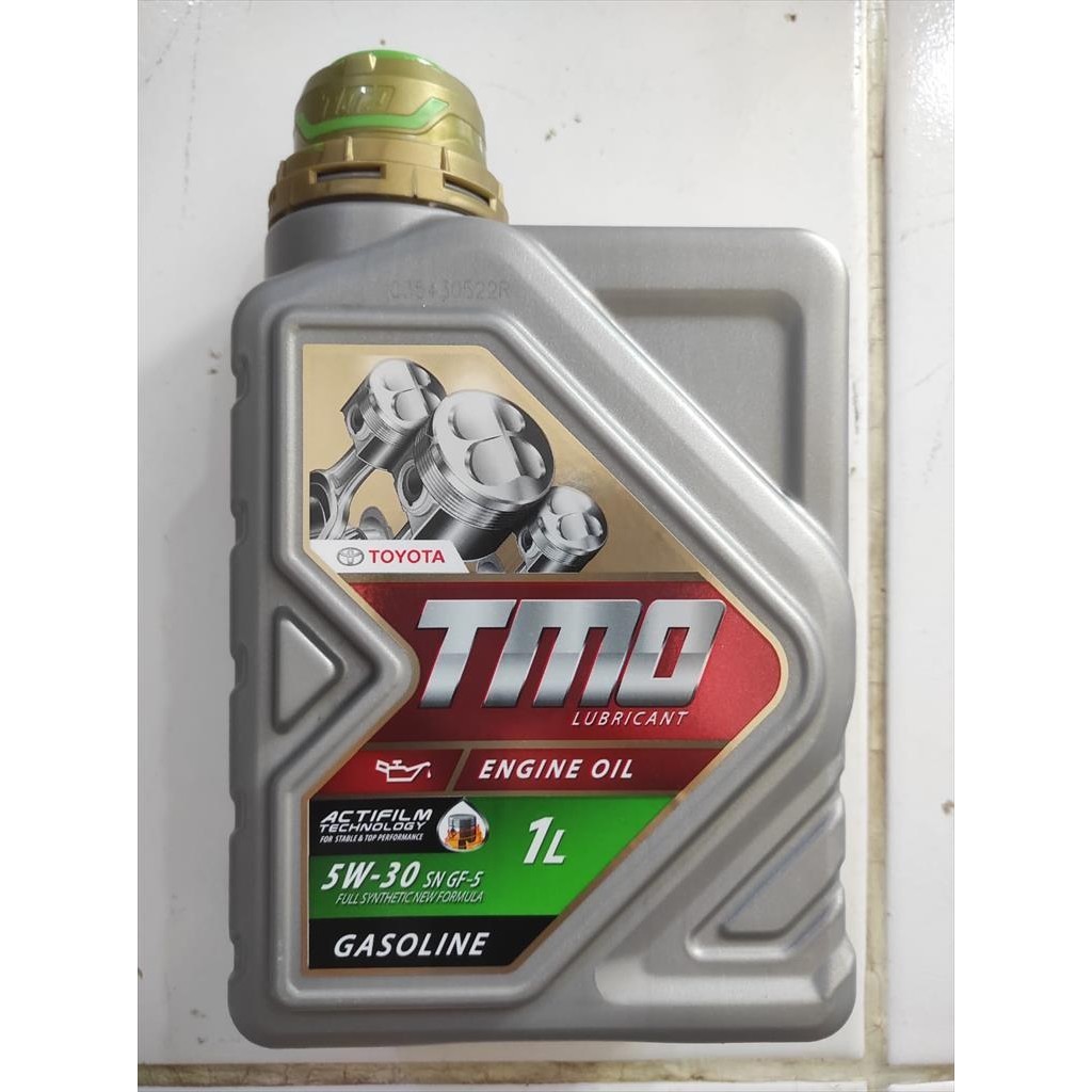 Jual Oli Mesin Mobil Toyota TMO Hijau 5W-30 1 Liter Full Synthetic ...