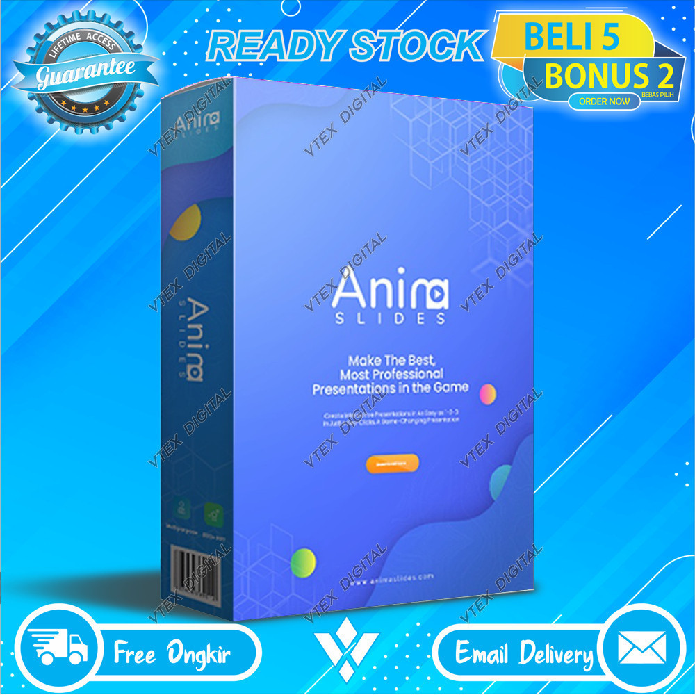 Jual [208] ANIMASLIDE 800 Interactive PowerPoint Slides Template Premium - Template Presentasi ...