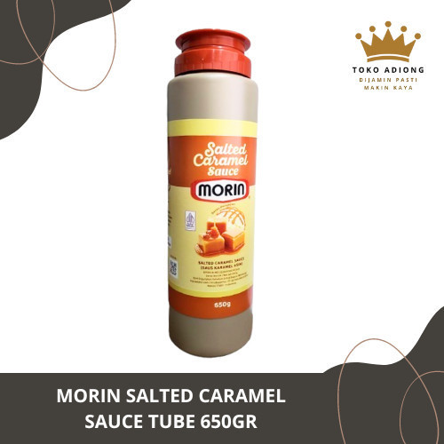 Jual MORIN SALTED CARAMEL SAUCE TUBE 650GR - salted karamel sirup ...