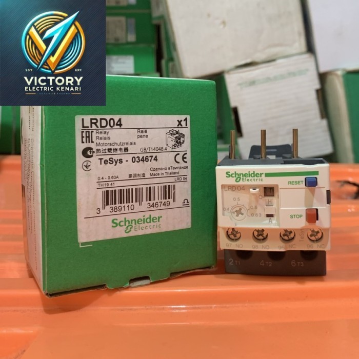 Jual SCHNEIDER LC1D THERMAL OVERLOAD RELAY LRD04 | Shopee Indonesia