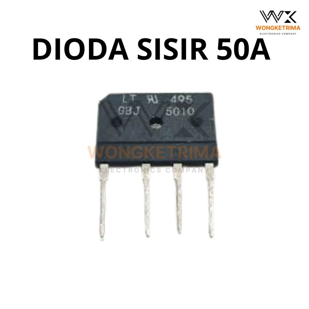 Jual Bridge Rectifier Dioda Sisir 50A 5010 Arus Besar, Cocok untuk ...