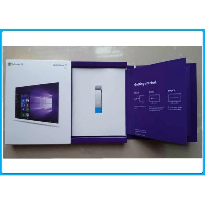 Jual Windows 10 Pro - FPP Full Version 32 & 64-bit (USB Flash Drive ...