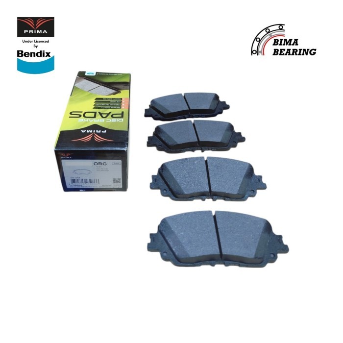 Jual KAMPAS REM DEPAN SET TOYOTA INNOVA ZENIX HYBRID BENSIN 2022 BENDIX PRIMA BRAKE PAD FRONT ...
