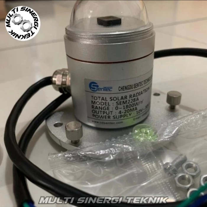 Jual Sentec sem228 solar light radiation meter 4-20mA silicone pyranometer | Shopee Indonesia
