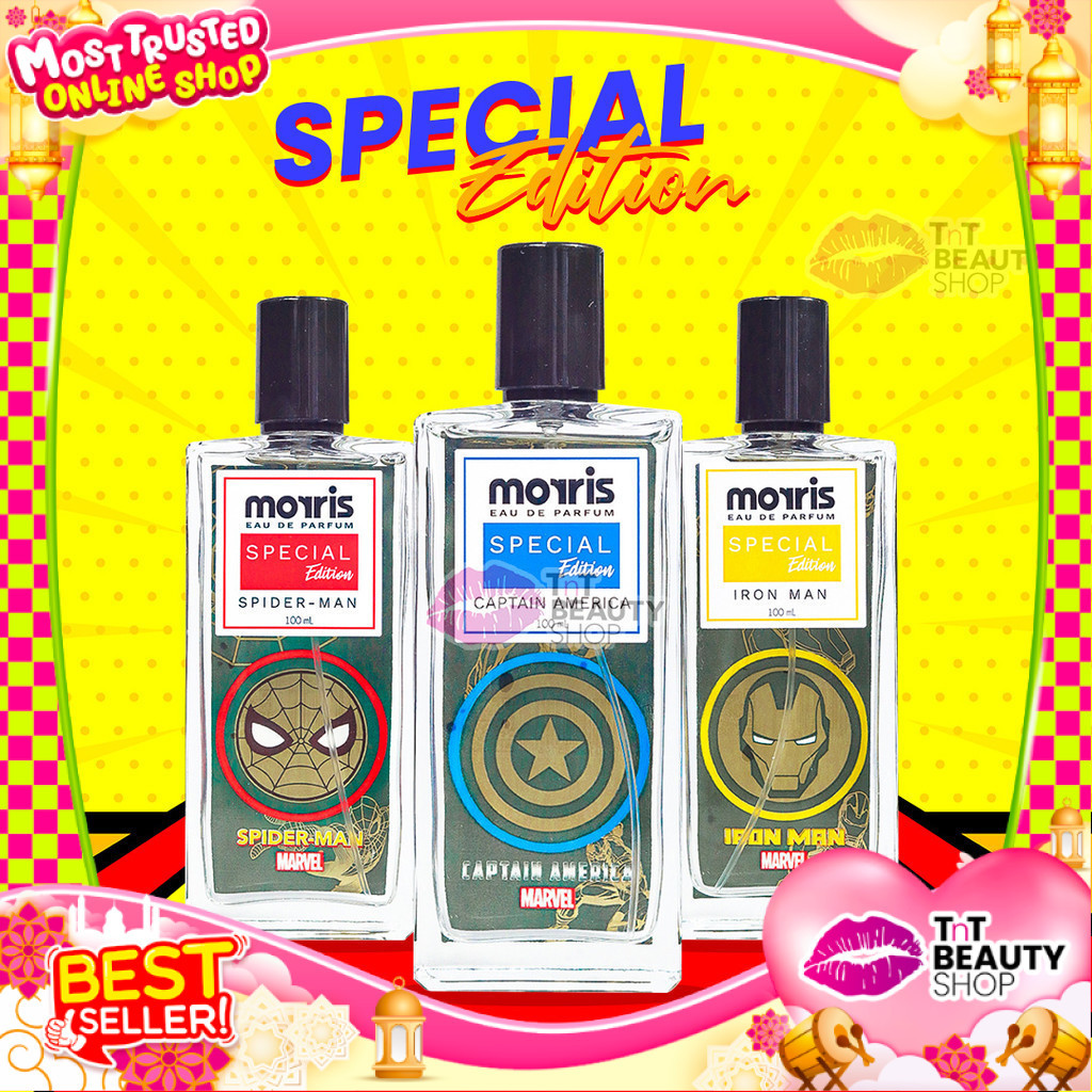 Jual Morris Eau De Parfum Marvel Edition 100ml - EDP - Parfum Pria ...