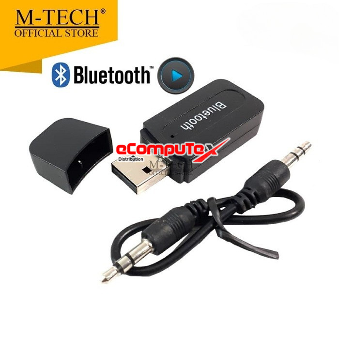Jual M-TECH BLUETOOTH AUDIO RECEIVER TRANSMITTER MOBIL USB DONGLE BT ...