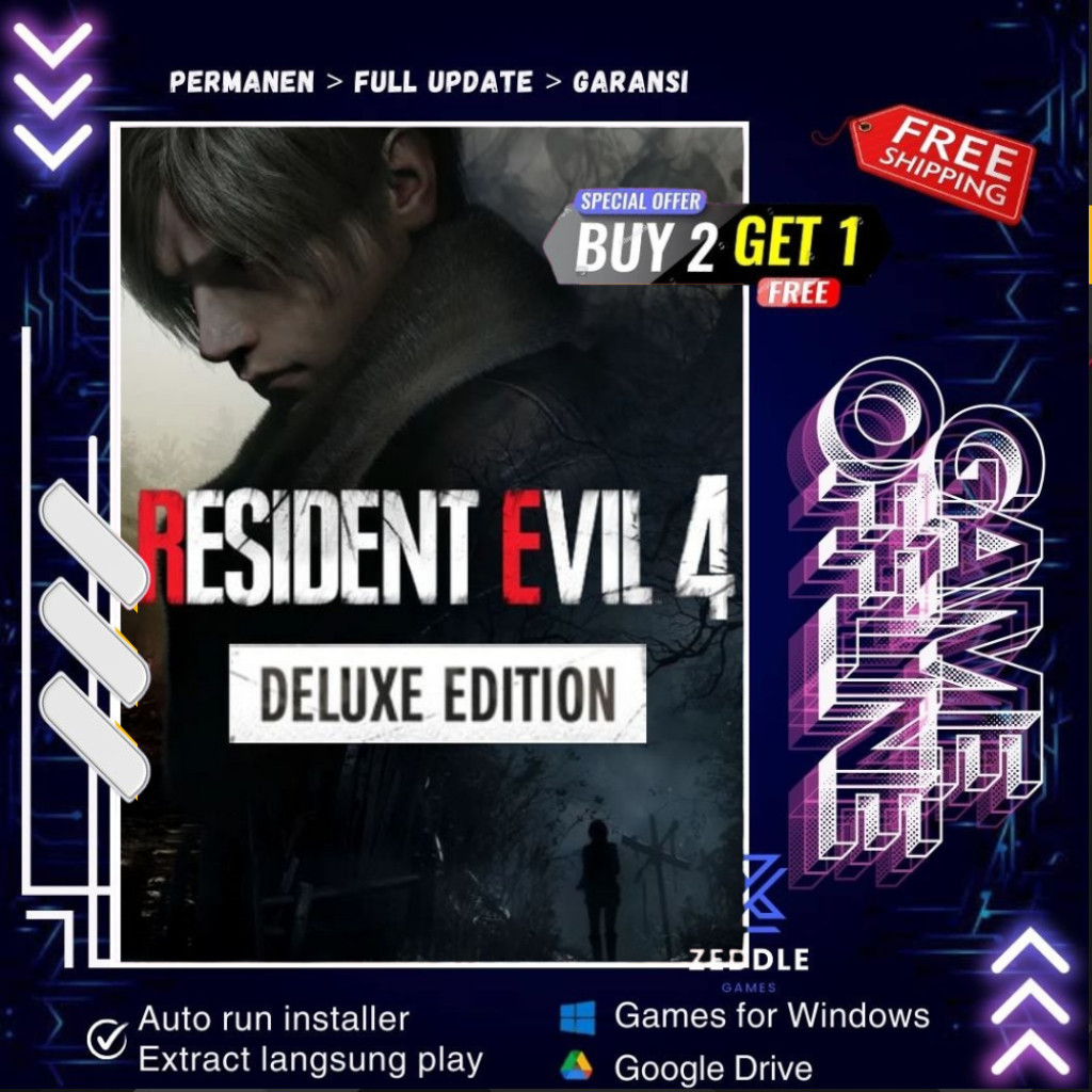Jual RESIDENT EVIL 4 2023 REMAKE DELUXE EDITION - GAME PC - GAME LAPTOP - PC GAME OFFLINE ...