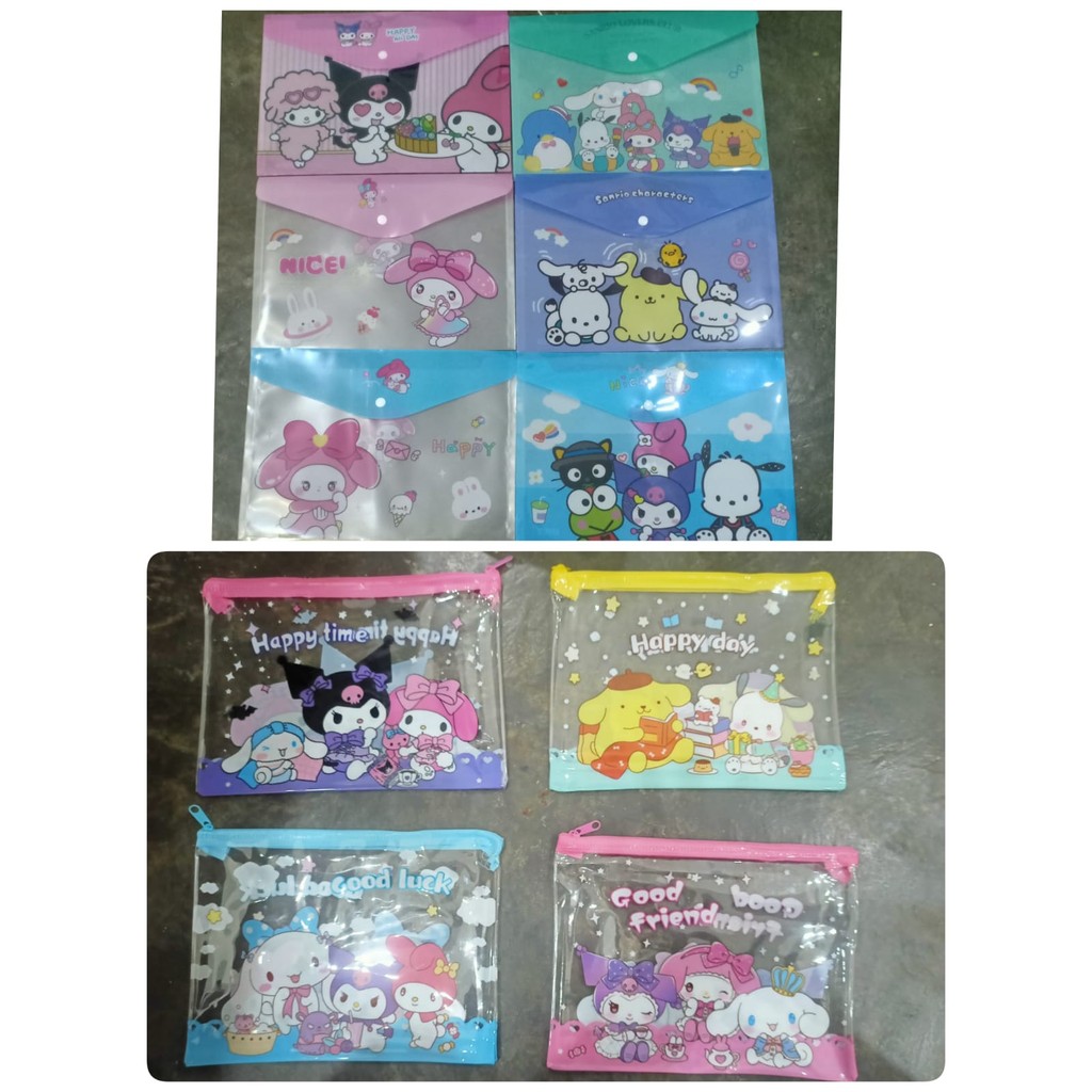 Jual MAP DOKUMEN PLASTIK / MAP KANCING A4 / MAP RESLETING A5 KARAKTER ...