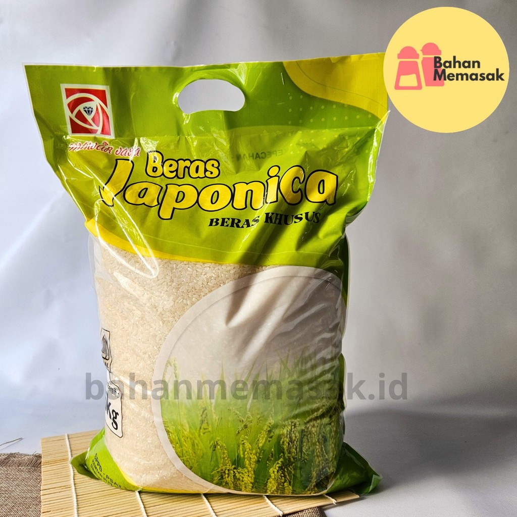 Jual Beras Jepang Japonica untuk Sushi Gimbap Onigir Halal 5Kg | Shopee ...