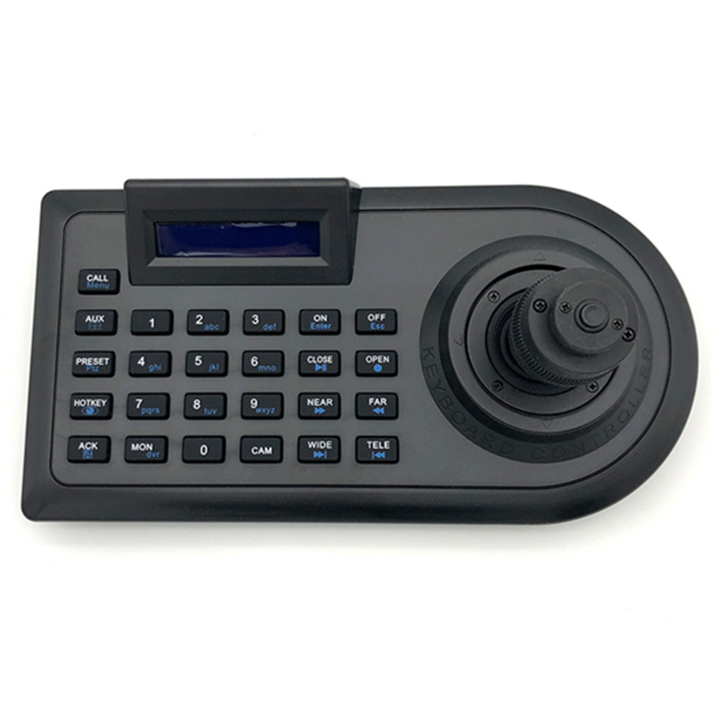 Jual 4-Axis Security CCTV System Multi-function Joystick Keyboard Controller RS485 LCD Display ...