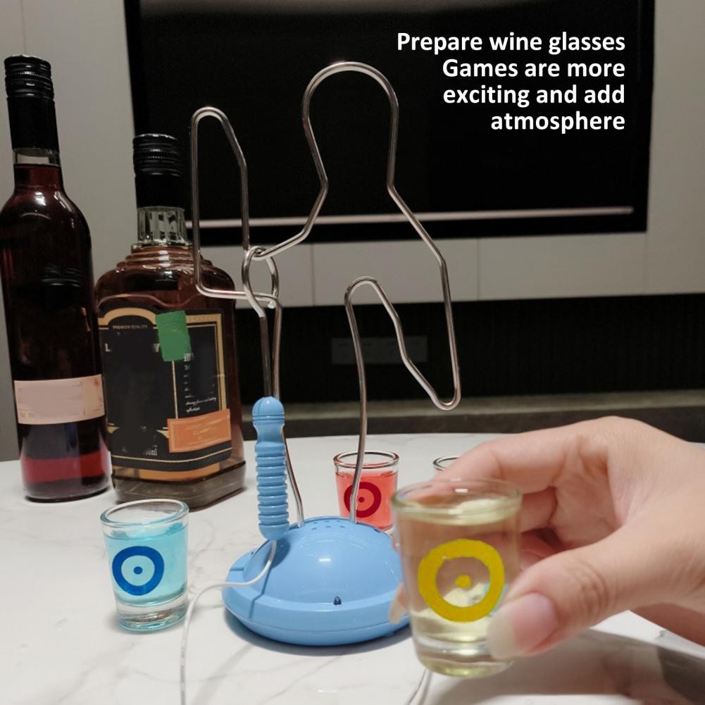 Jual Bachelor Party Buzz Wire Game Buzz Wire Drinking Game Kit with 4 Shot Glasses for Adults ...