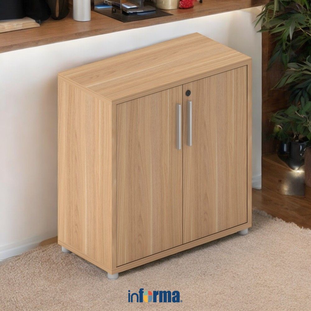 Jual Informa Sieben Virginia Kabinet Kantor - Cokelat Walnut Lemari ...