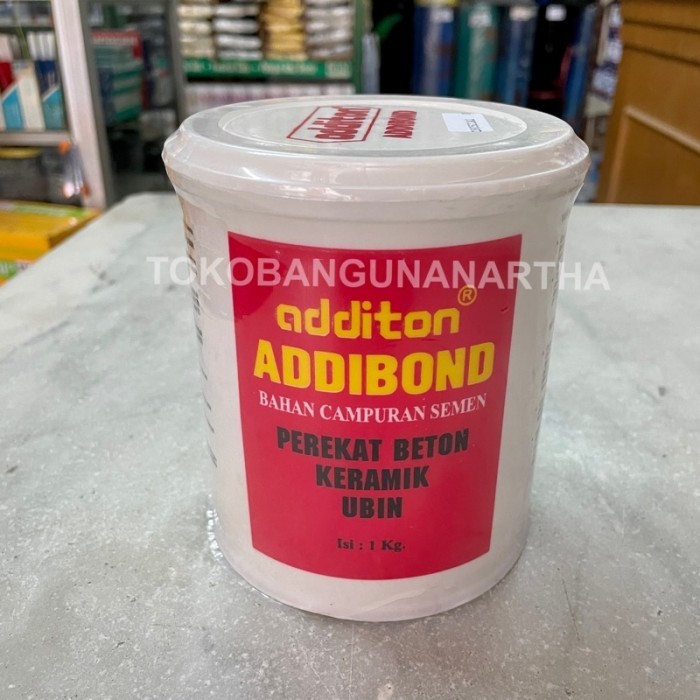Jual 1 Kg Addibond Bahan Campuran Semen - Perekat Beton Keramik ...