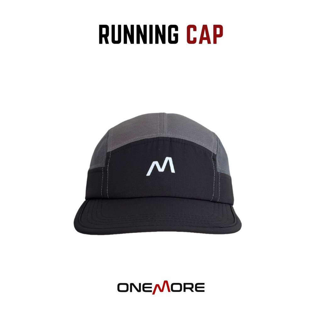 Jual Topi Lari ONE MORE Running Cap Pria Wanita | Shopee Indonesia