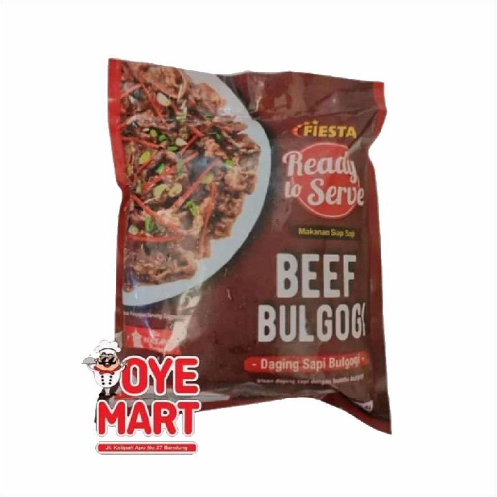 Jual PROMO!!! FIESTA READY TO SERVE BEEF BULGOGI 300GR / DAGING SAPI ...