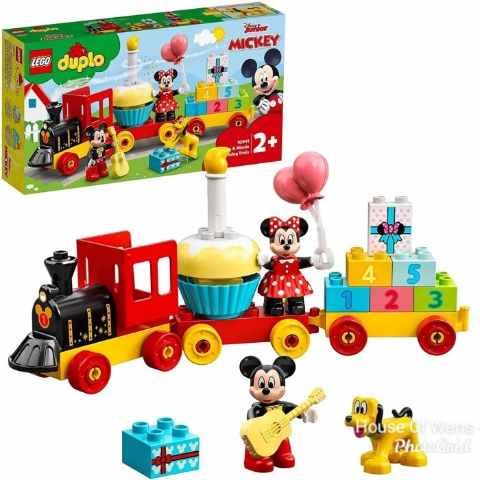 Jual LEGO 10941 DUPLO MICKEY AND MINNIE BIRTHDAY TRAIN 2+ 22 PCS ...