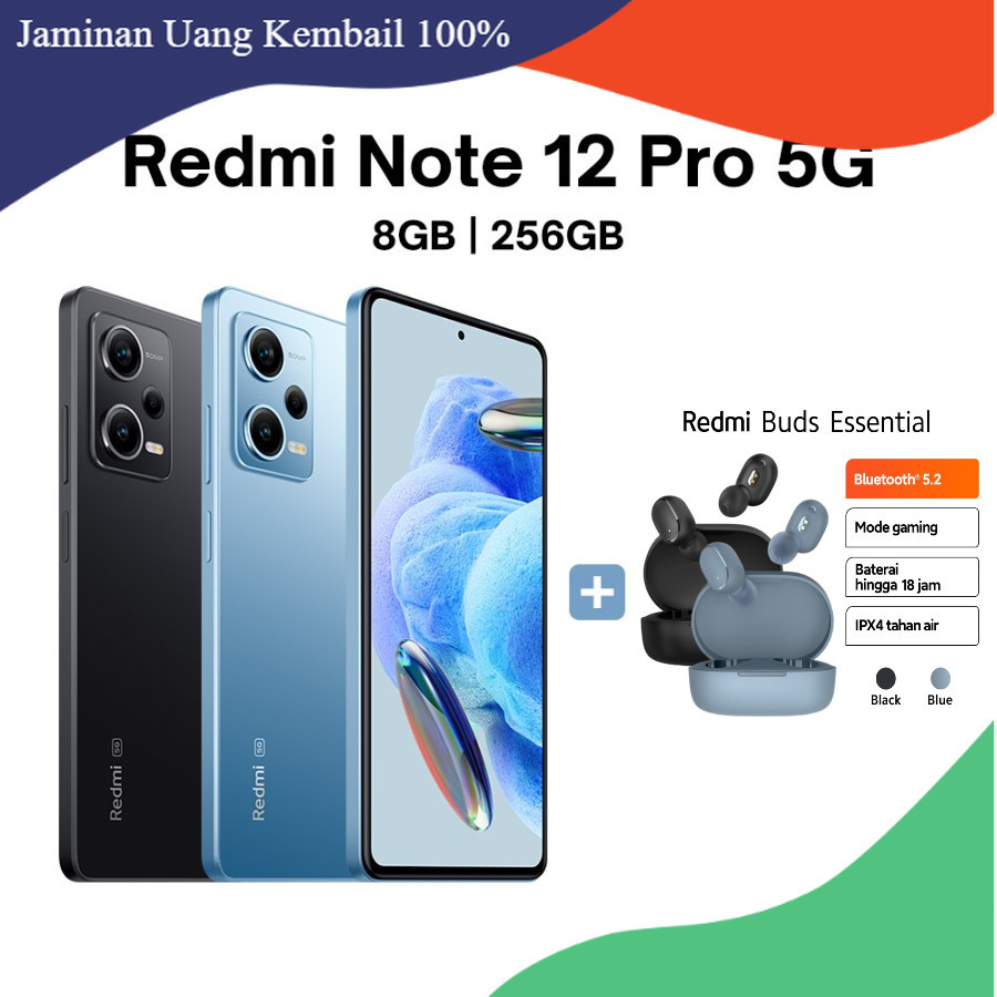 Jual XIAOMI Redmi Note 12 Pro 5G 8/256GB & NOTE 12 PRO 4G Kamera 50MP Sony IMX766 P-OLED ...