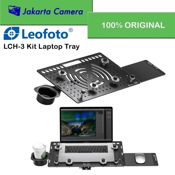 Jual Leofoto LCH-3 Kit Meja Laptop - Laptop Tray Holder | Shopee Indonesia