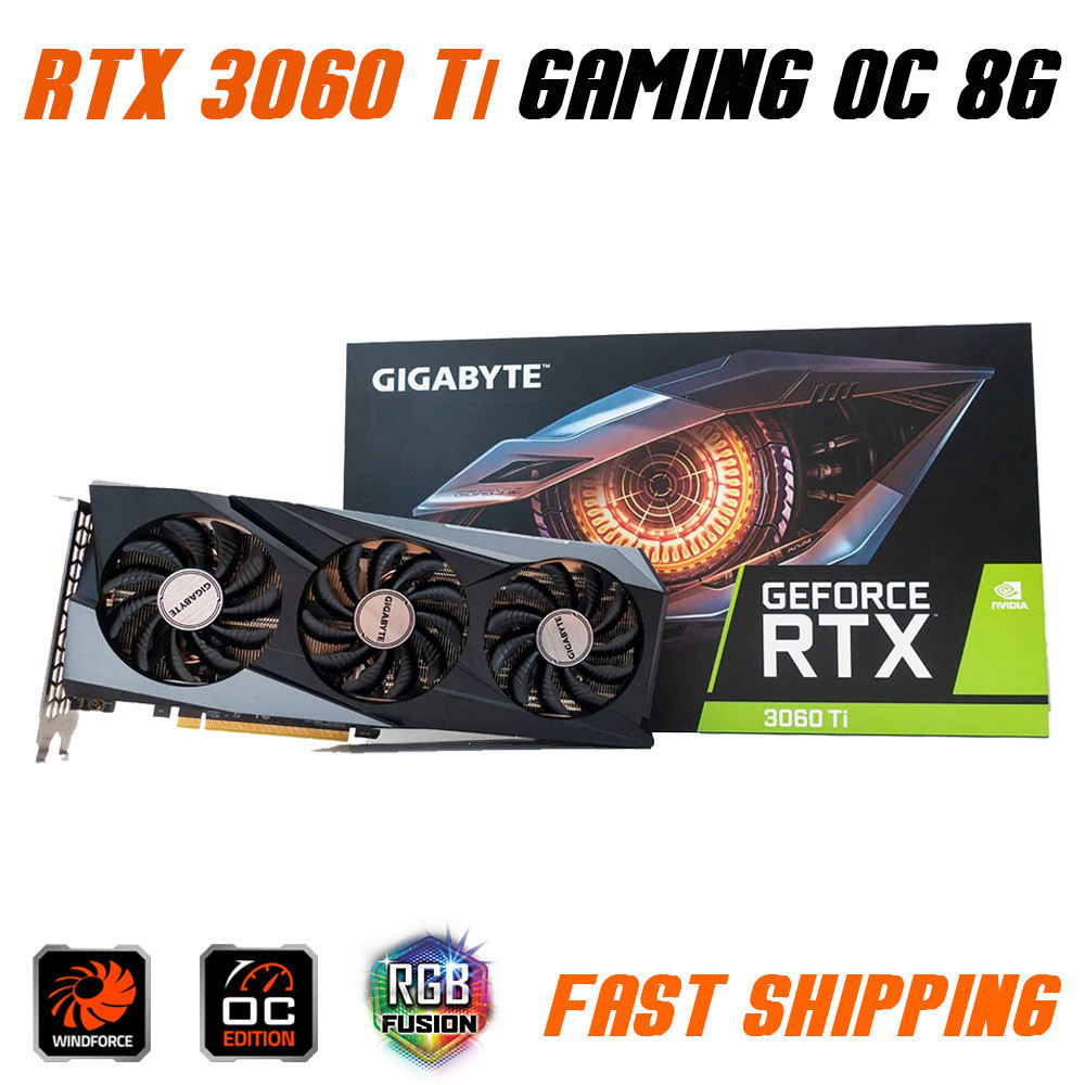 Jual Gigabyte RTX 3060 Ti ELITE RTX3060 Graphics GDDR6 NVIDIA RTX 30 ...