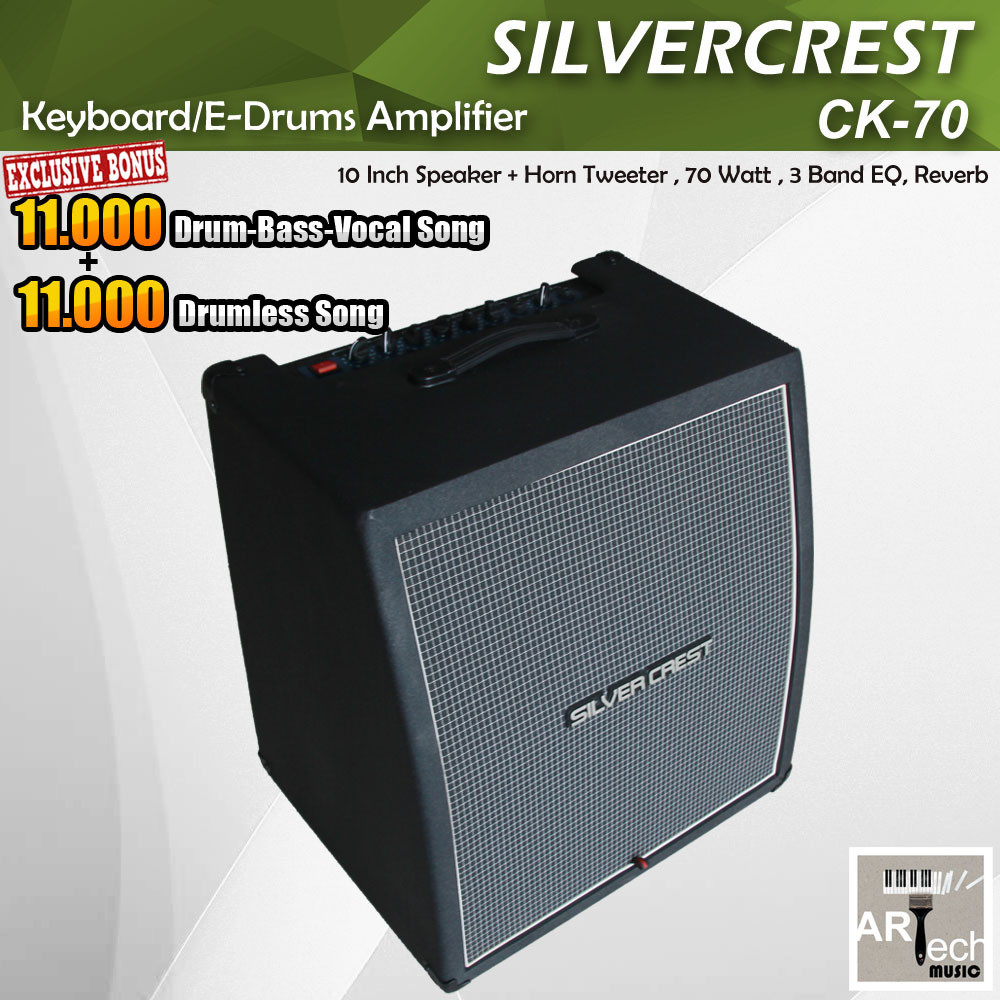 Jual Ampli Silvercrest CK70 Amplifier keyboard CK 70 Speaker Drum ...