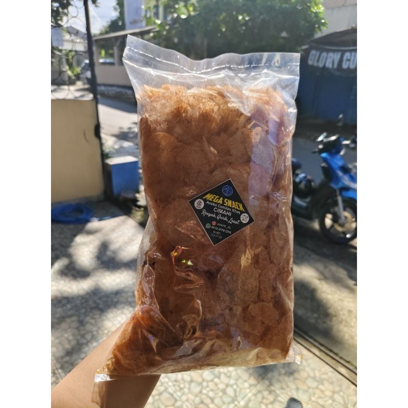 Jual 43Keripik Kaca 1 Kg Daun Jeruk Pedas Kripik Kaca Daun Jeruk Kripca ...