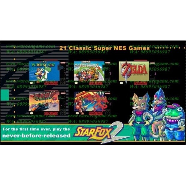 Jual Nintendo Super NES Classic / Super NES Mini (2017) - DEFAULT GAME ...
